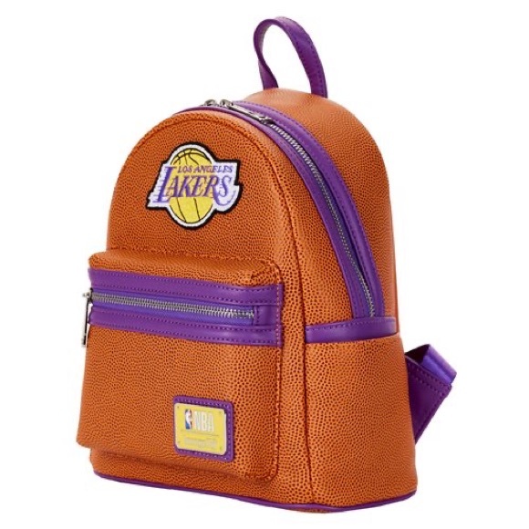Loungefly | Bags | Loungefly Nba Los Angeles Lakers Basketball Logo ...